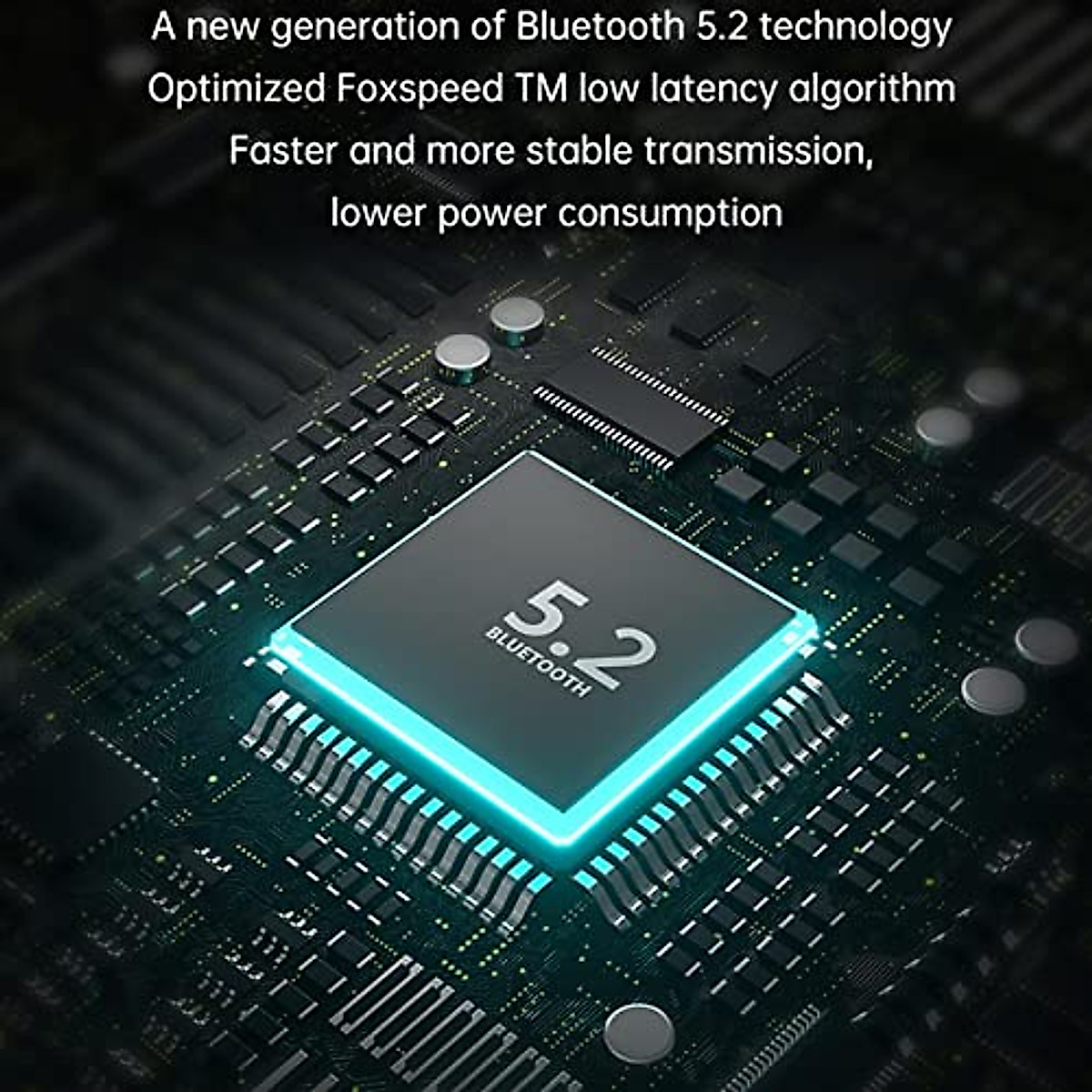 Sport Bluetooth 5.2 Earbuds,Wireless Earphones in-Ear with Microphone, Stereophones HiFi Stereo Sound Intelligent Noise Reduction, Headset with Wireless Dual Core Fast Charging Case (Pink)