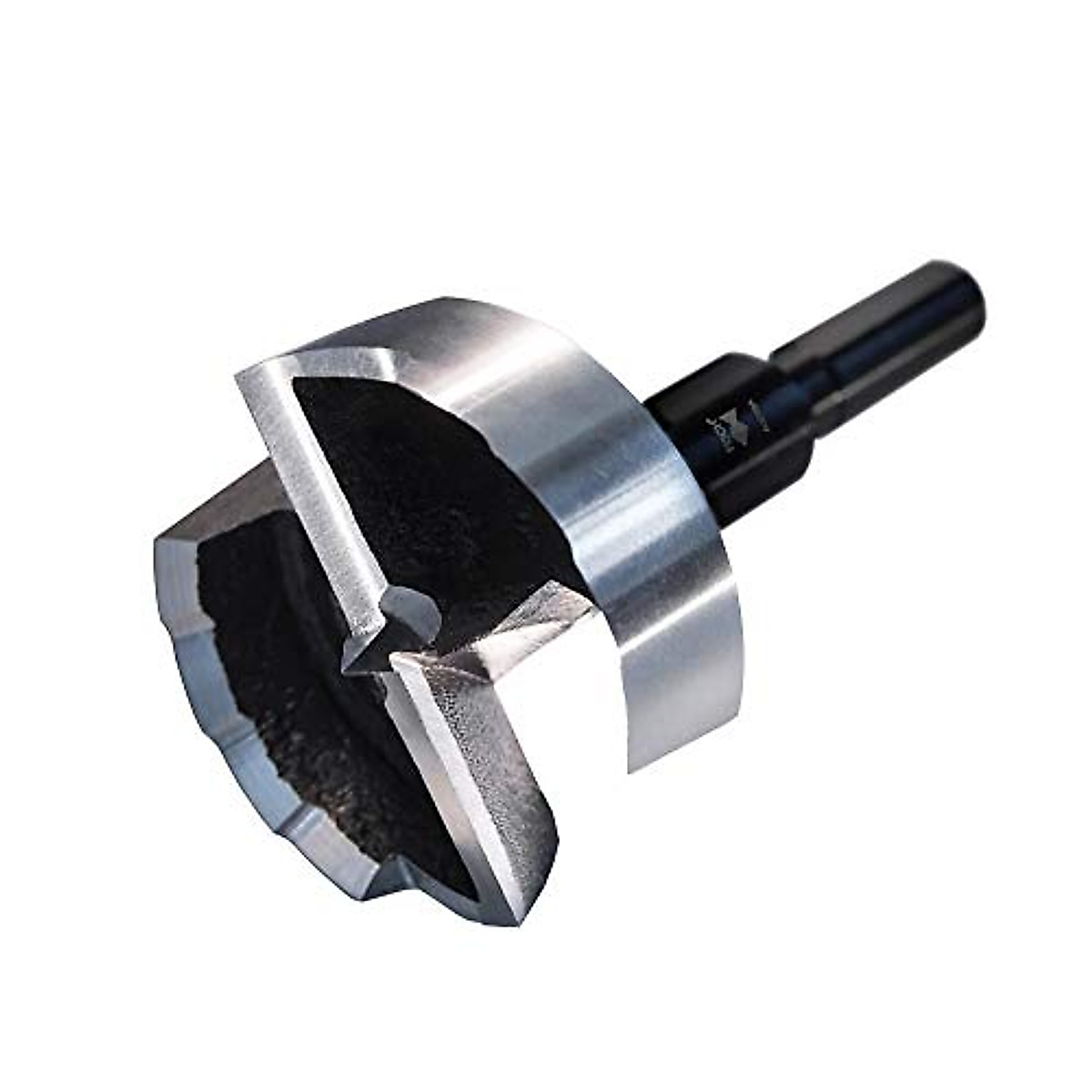 Fisch FSA-367543 Black Shark Forstner Drill Bit 1/2" Diameter, Forged Steel, Made in Austria