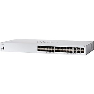 CISCO DESIGNED Business CBS350-24S-4G Managed Switch | 24 Port 1G SFP | 2x1G Combo | 2x1G SFP | Limited Lifetime Hardware Warranty (CBS350-24S-4G-NA)