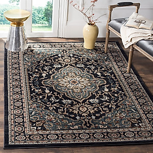 SAFAVIEH Lyndhurst Collection Accent Rug - 3'3" x 5'3", Cream & Beige, Traditional Oriental Design, Non-Shedding & Easy Care, Ideal for High Traffic Areas in Entryway, Living Room, Bedroom (LNH338B)