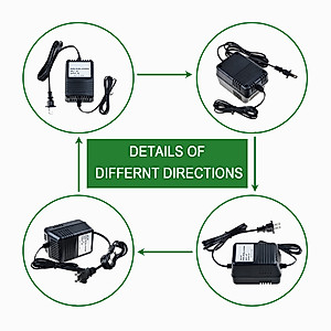 Dysead AC/AC Adapter for GE 29869GE2 29869GE2-B Digital Answering Machine Power Supply Cord Cable Charger Mains PSU