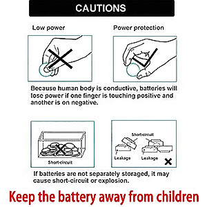 KaPonsec 321 SR616SW 1.5V Silver Oxide Watch Battery (10-Pack)