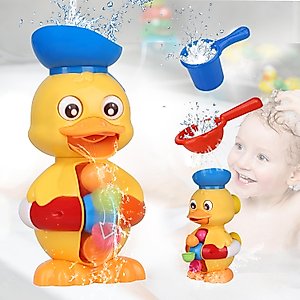 Bath Toys Bathtub Toys for Kids Toddlers Duck Bath Toys for Girls Boys Wind up Ducky Bath Toys for Boys Girls.