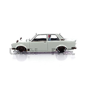 Datsun 510 Street Tanto V1 White (Designed by Jun Imai) Daniel Wu x Kaido House Special 1/64 Diecast Model Car by True Scale Miniatures KHMG041