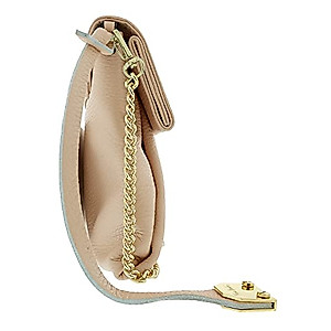 Pierre Cardin Pink Leather Small Slouchy Fashion Clutch for womens