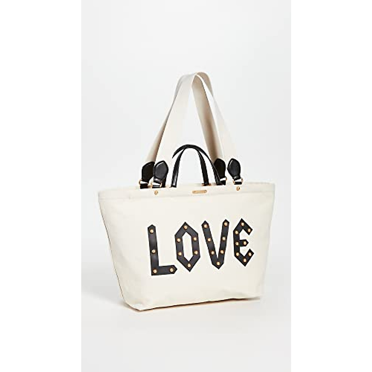 Rebecca Minkoff Women's Sienna Tote, Natural, Off White, Graphic, One Size