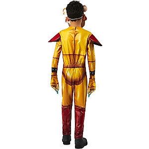Rubie's Child's Five Nights at Freddy's Glamrock Freddy Costume, As Shown, Large