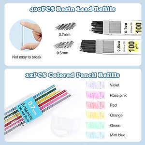 MoKo 60Pcs Aesthetic School Supplies with Cute Pencil Case,12 Pastel Highlighters,5 Black Ink Gel Pens,6 Mechanical Pencil Set 0.5 & 0.7 mm for Students Stationary College Essentials