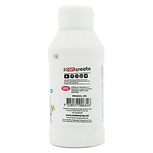 Mont Marte Premium Clear Texture Gesso Acrylic Medium 8.45oz (250ml)