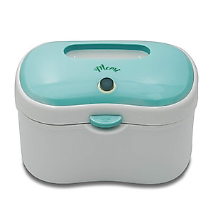 (UPGRADED) MEMI DREAMY WIPES WARMER | HOLDER | EASY-USE | GREAT GIFT |(SKY BLUE)