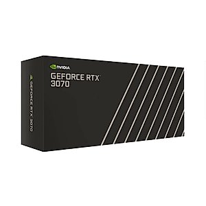 NVIDIA GeForce RTX 3070 8GB GDDR6 PCI Express 4.0 Graphics Card - Dark Platinum and Black