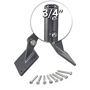 Good Directions 401AL Adjustable Aluminum Weathervane Roof Mount,Black