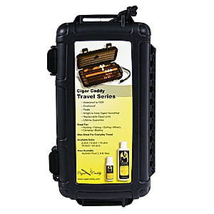 Cigar Caddy 3400 Waterproof Travel Cigar Humidor for 5 Cigars