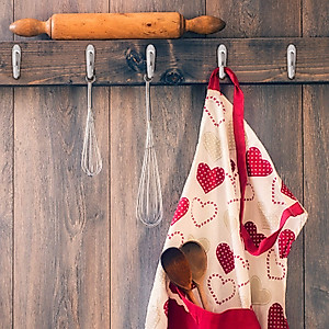 30 Pieces 20 Lbs Pin Hooks Push Pin Hangers Metal Push Pin Hooks Picture Hanging Nails for Home Office Wooden or Fabric Wall, 30 Pcs