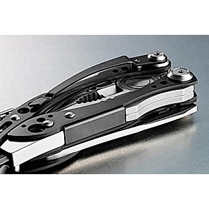 LEATHERMAN, Skeletool CX Lightweight Multitool with Pliers, Knife and Bottle Opener, Stainless Steel