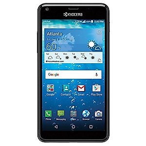 Cricket KYOCERA Hydro View 5" QHD Display 4G LTE Water Proof and Dust Proof (3ft/30min) (Locked to Cricket)