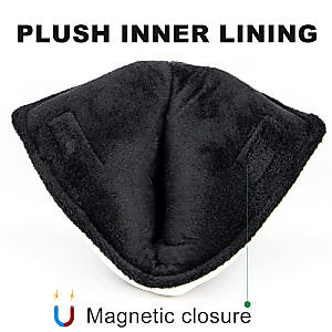 Shark Golf Blade Putter Club Head Cover Headcover Magnetic for Golf Clubs fits Blade Style Putters - Synthetic Leather Putter Cover for Scotty Cameron Select Newport series Putters