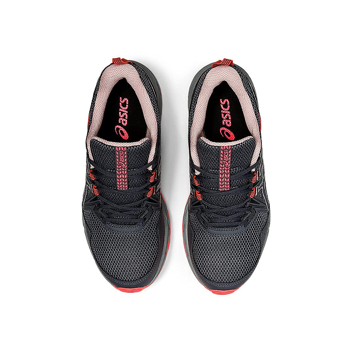 ASICS Women's Gel-Venture 8 Running Shoes, 8.5, Carrier Grey/Ginger Peach