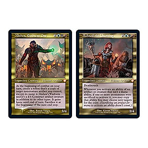 Magic: The Gathering The Brothers’ War Retro-Frame Commander Deck - Mishra’s Burnished Banner (Blue-Black-Red) + Collector Booster Sample Pack