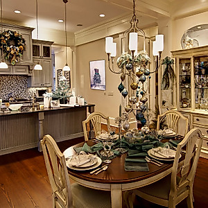 Set of 4 Stainless Steel Charger Plates - Handmade 12" Service Plates, Accent Plates, Decorative Tray & Hors d'oeuvre Tray