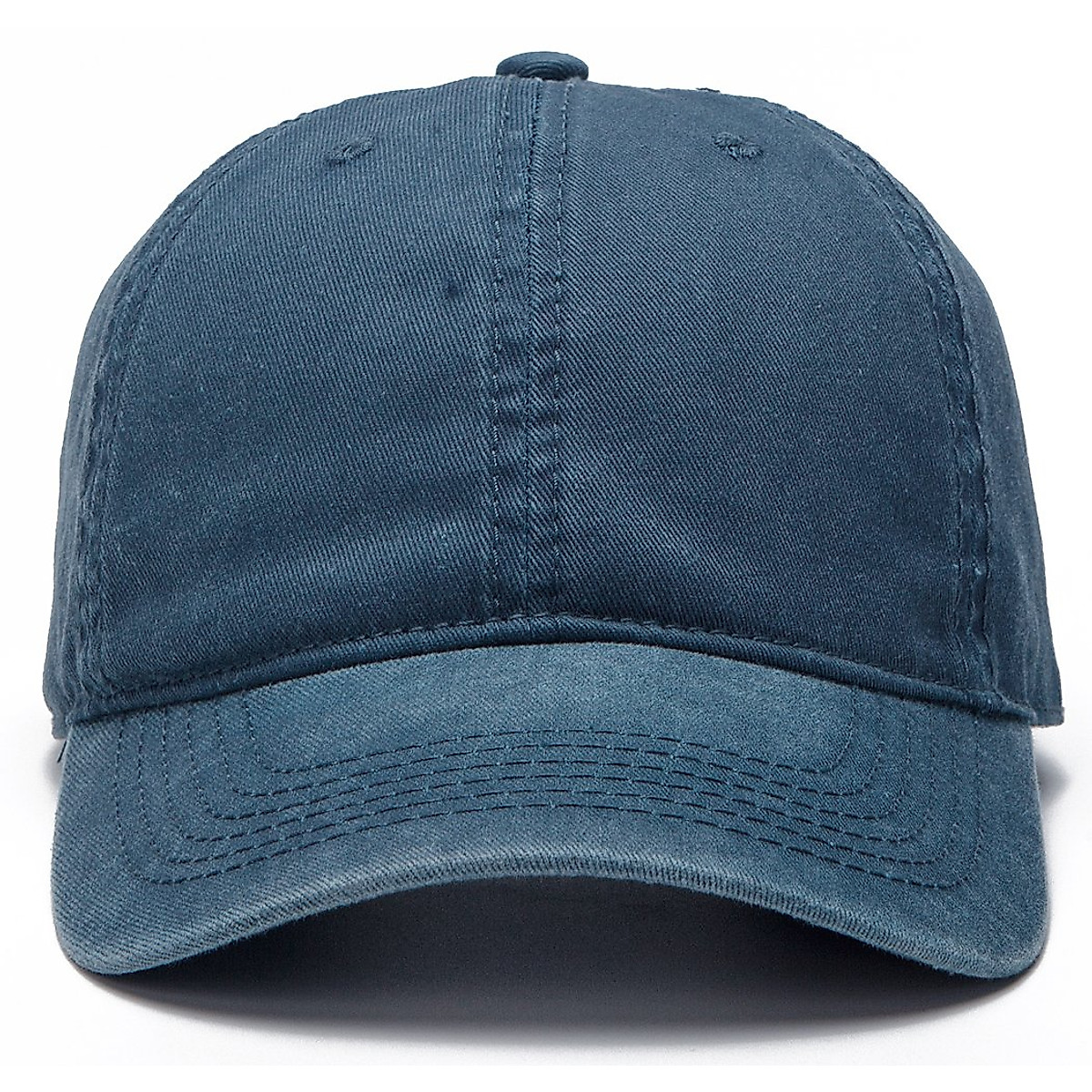 Edoneery Men Women Baseball Cap-Low Profile Adjustable Washed Cotton Golf Dad Hat Navy