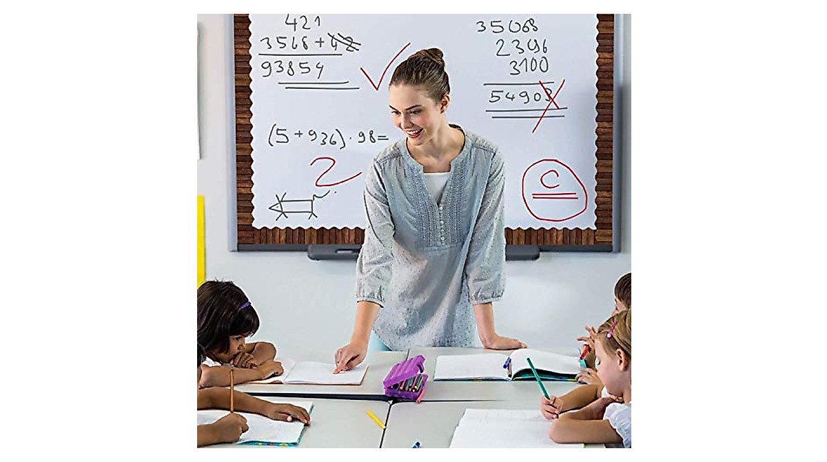 Dark Wood Bulletin Board Borders for Classroom Decor