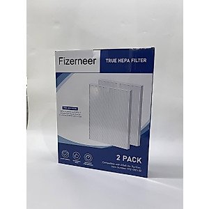 Fizerneer D360 Ture HEPA Replacement Filter Compatible with Winix D360 Air Purifier, Item Number 1712-0101-02, 2 Ture HEPA Filter Only