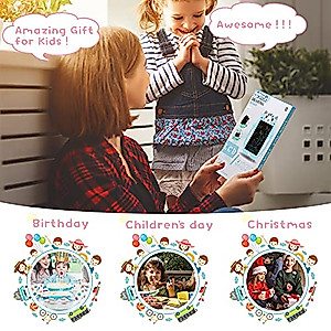 LCD Writing Tablet, SS Drawing Tablet for Kids 8.5" Colorful Screen Doodle Board Pad for 3 4 5 6 Years Old Boys Girls Gifts Education Toys Pink