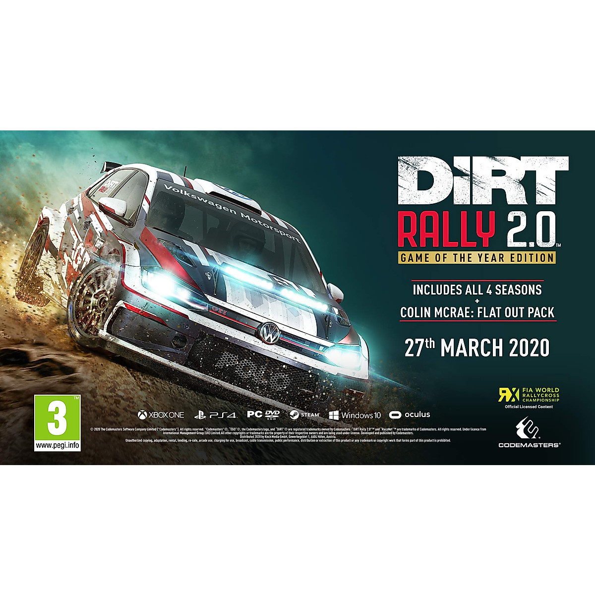 DiRT Rally 2.0 GOTY Xbox One