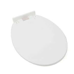 UYSB Toilet Seat Heavy Duty Round Front Soft Close Toilet Seat Cover Easy Clean Toilet seats Bathroom accessories Toilet seat Toilet seat cover Home improvement Toilet seat risers