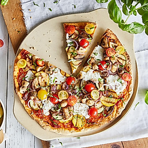 Pizza Passion Pizza Stone by Villeroy & Boch - Premium Cordierite - 15.75 x 13.75 Inches