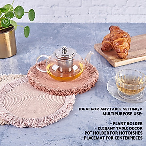 Folkulture Spoon Rest for Kitchen Counter, Spoon Holder for Stove Top or Countertop, Pot Holders for Kitchen, Hot Pads or Trivets for Hot Dishes Pots and Pans