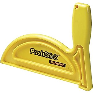 Milescraft 3404 PushStick - Woodworking Hand Safety Tool