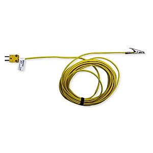 Cooper-Atkins 50415-K Type K Dishwasher Thermocouple Probe with PVC Jacket Cable, -67/221° F Temperature Range