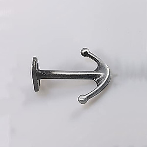 YES Time Ball Two Prong Ceiling Hook for Closet Top Bathroom Kitchen Cabinet Garage Pack of 8 (Ancient tin)