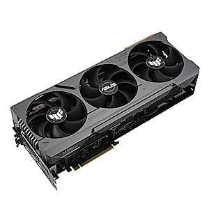 ASUS TUF GAMING NVIDIA GeForce RTX 4090 OC Edition Gaming Graphics Card (24GB GDDR6X, PCIe 4.0, HDMI 2.1a, DisplayPort 1.4a, Dual Ball Bearing Axial Fans)