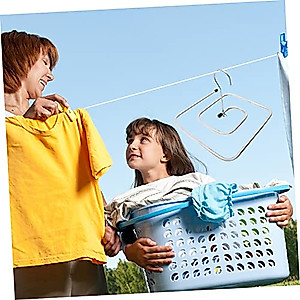 GATHINESS 2pcs Swivel Hanger Quilt Blanket Kids Hangers Folding Clothes Rack Spiral Quilt Rack rotatable Spiral Hanger Clothes Drying Racks Hanging Rack Space-Saving Organizer to Rotate Sock