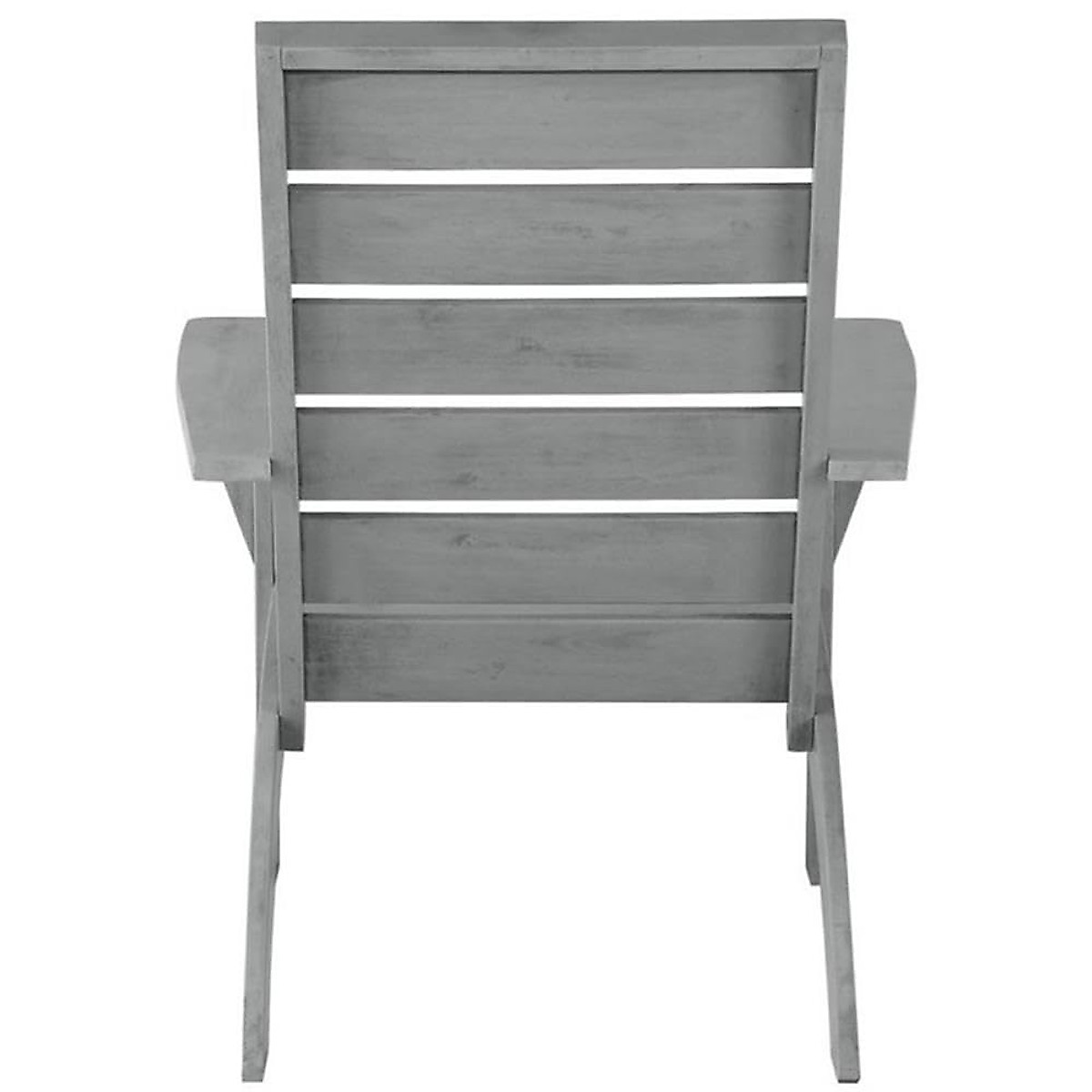 Riverbay Furniture Outdoor Chair with Cushion in Gray