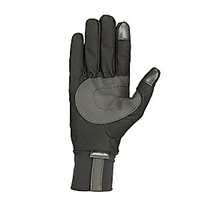Seirus Innovation Men's Hyperlite All Weather Polartec Glove with Sound Touch Technology, Black, Large