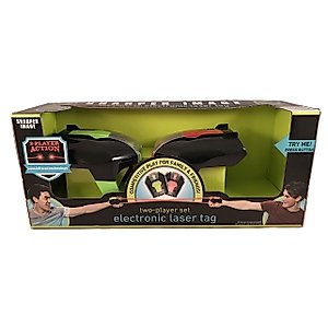 Laser Tag Electronic Game - Two Player Set - Lights, Vibration & Sound, Infrared Technology