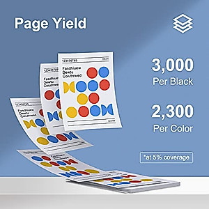 TEINO Compatible Toner Cartridge Replacement for Brother TN227 TN-227 TN223 use with Brother Brother MFC-L3770CDW, MFC-L3710CW, MFC-L3750CDW, HL-L3270CDW, HL-L3290CDW, HL-L3230CDW TN227 (5-Pack)