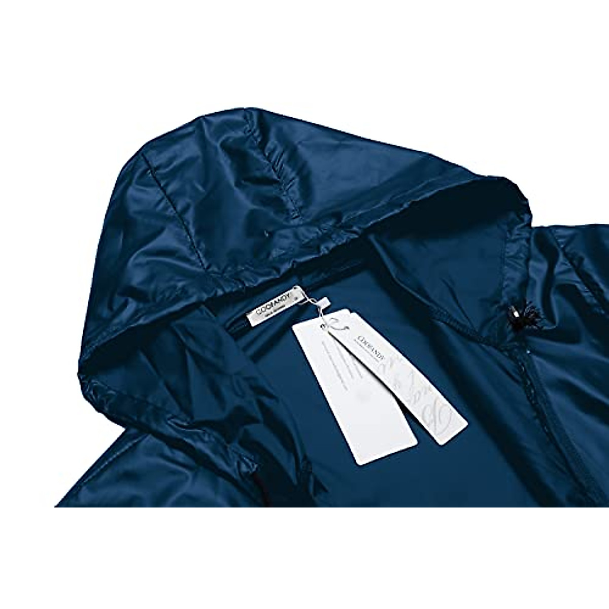 COOFANDY Men's Waterproof Rainwear for Golf Rain Proof Running Jacket for Men
