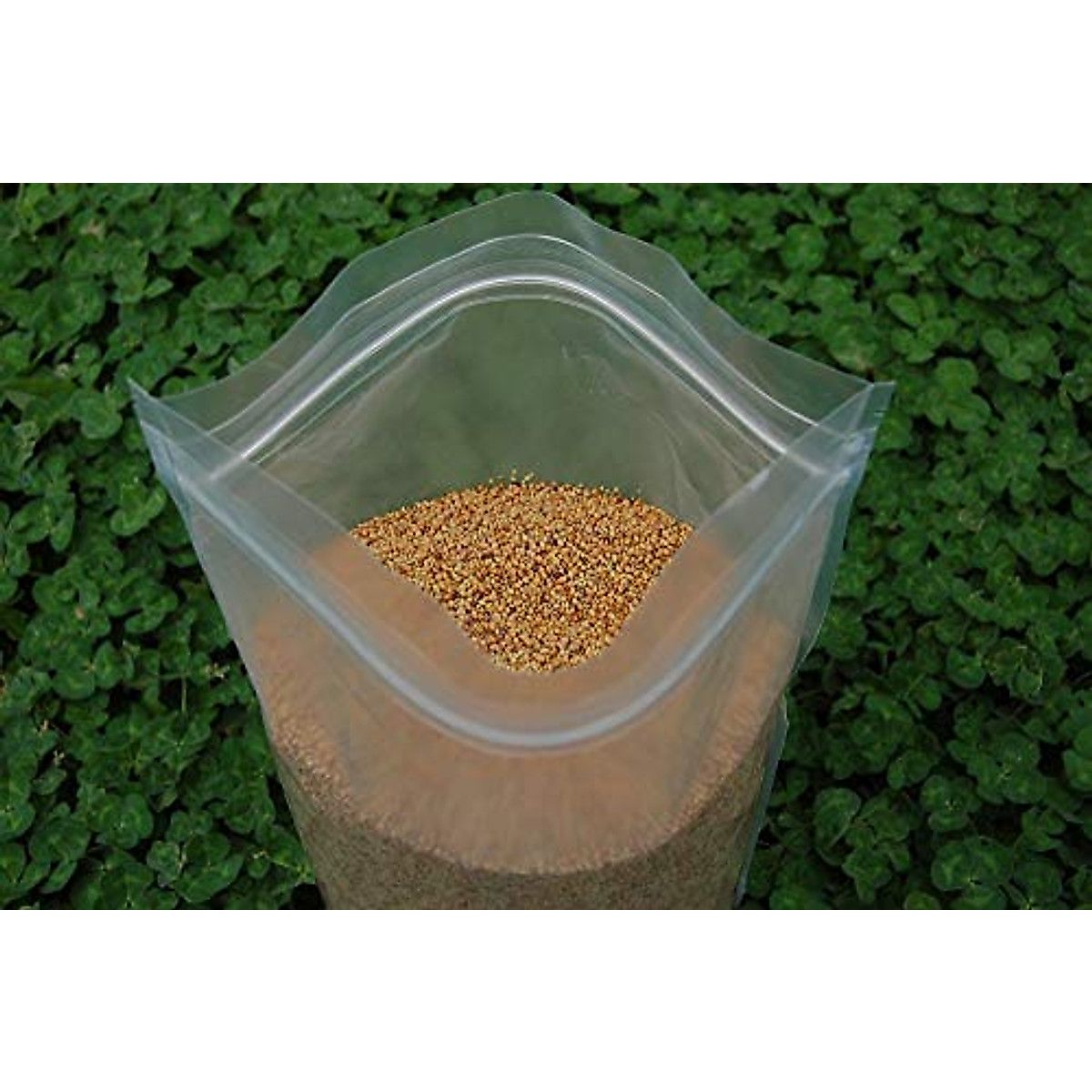 Tri-Clover by Eretz - Three Part Blend of Clovers Providing Beauty, Cover, and Natural Attractant. No Coatings or Fillers, Premium Seeds (1lb)