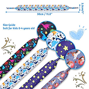 Weewooday 4 Pieces Kids Eyeglass Strap Glasses Holder Sunglasses Lanyard Retainer