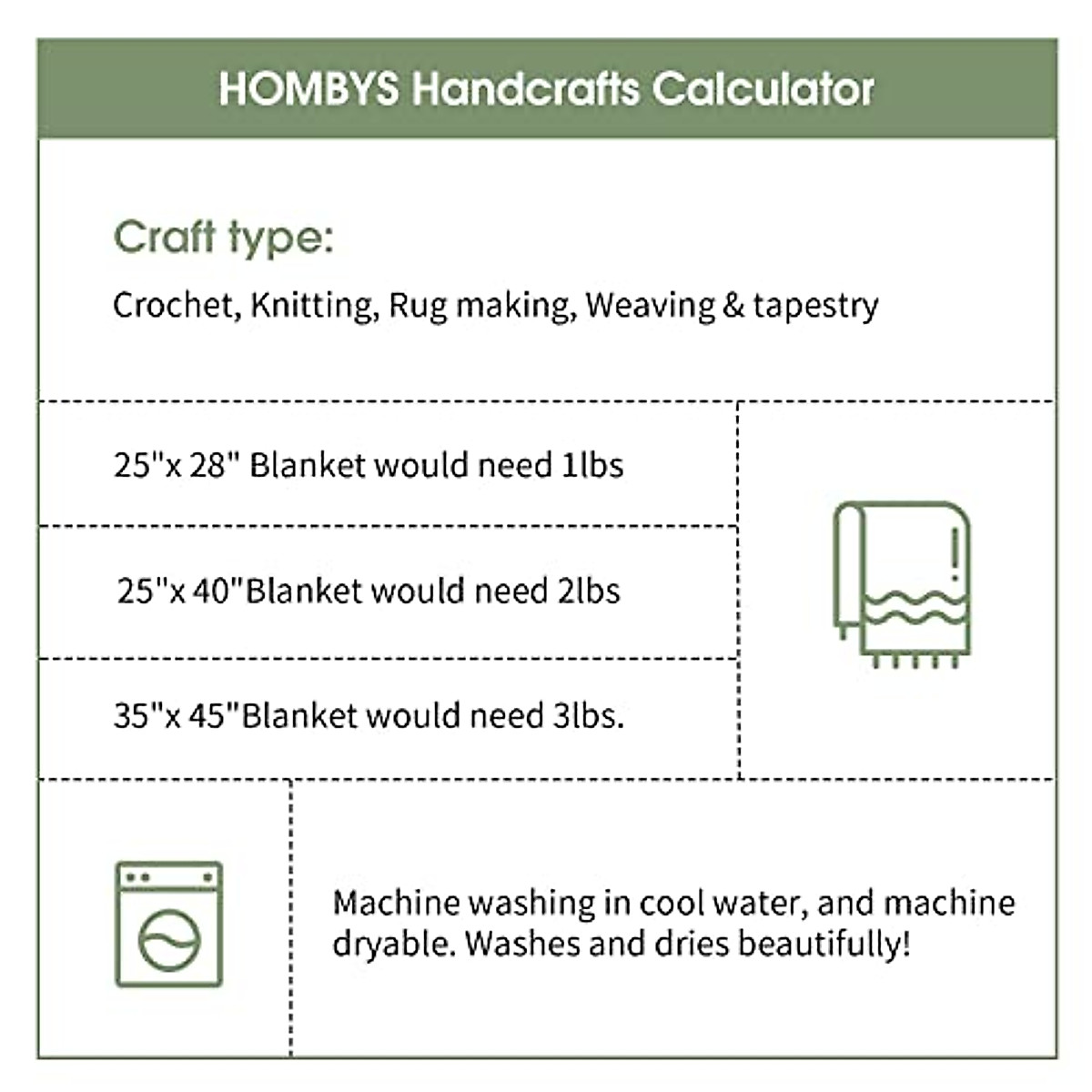 HOMBYS Sage Green Chunky Chenille Yarn for Crocheting, Bulky Thick Fluffy Yarn for Knitting,Super Bulky Chunky Yarn for Hand Knitting Blanket, Soft Plush Yarn, 8 Jumbo Pack (31.7 yds,8 oz Each Skein)