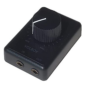 Volbox inline audio volume control attenuator 3.5mm 1/8" aux