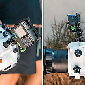 SNAP Mounts PRO – Magnetic Action Camera Helmet Mount for GoPro (Helmet, Biking, Drone, Skiing, Snorkeling and Car Mount)