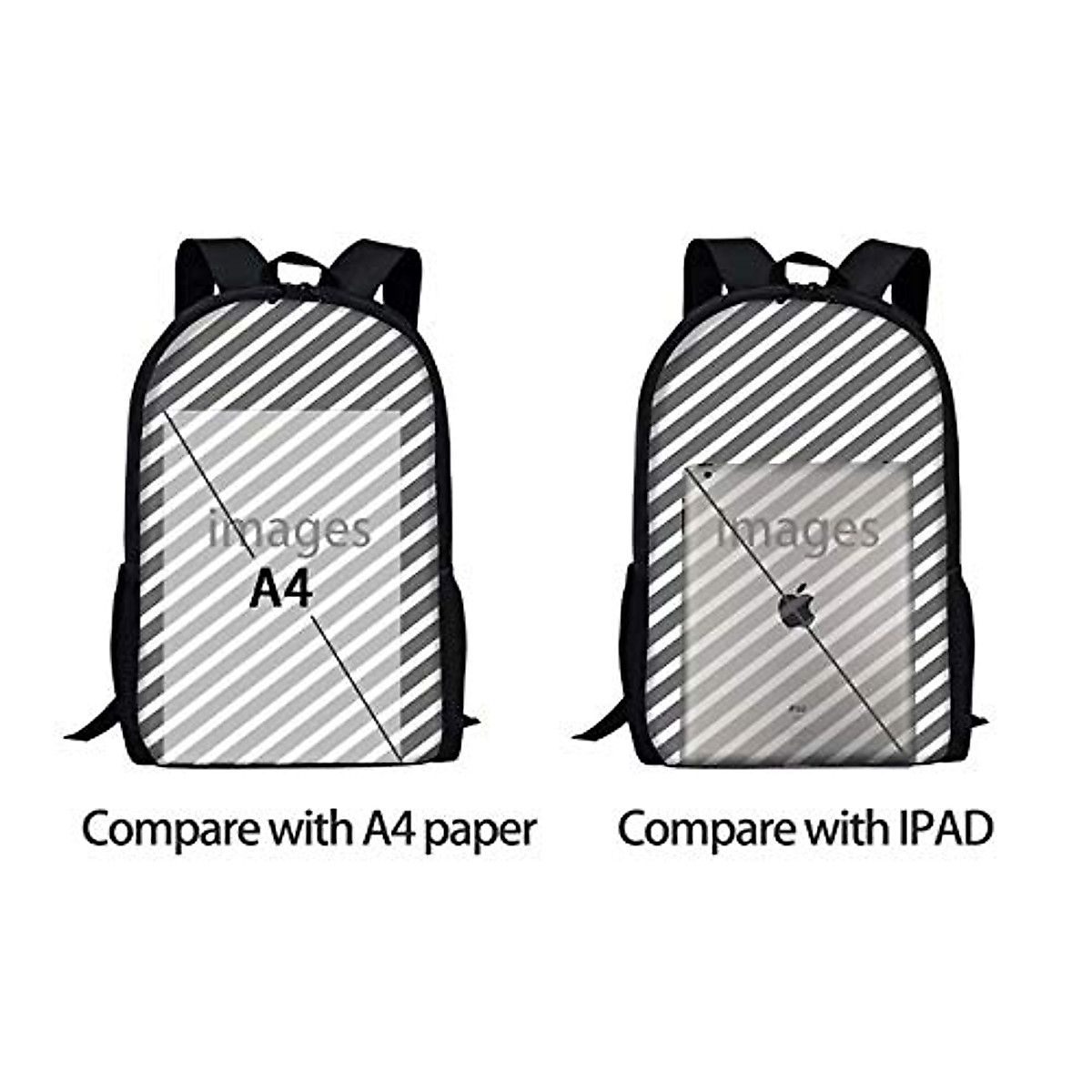 Allcute Kids School Backpack Large Durable Elementary Preschool Book Bags for Boys Girls Galaxy Print