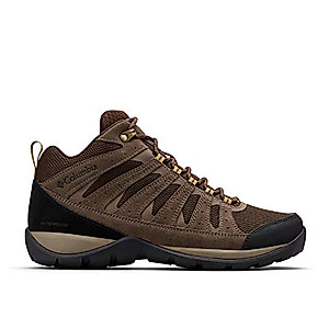 Columbia Mens Redmond V2 Mid Waterproof Boot Hiking Shoe, Brown, 10.5 US