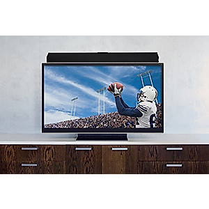 Mount-It! Soundbar Mount, Universal Sound Bar TV Bracket for Mounting Above or Under TV, Fits Sonos, Samsung, Sony, Vizio, Adjustable Arm Fits 32 to 70 Inch TVs, 33 Lbs Capacity, Black